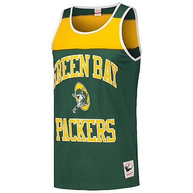 Men's Mitchell & Ness Green/Gold Green Bay Packers Heritage Colorblock ...