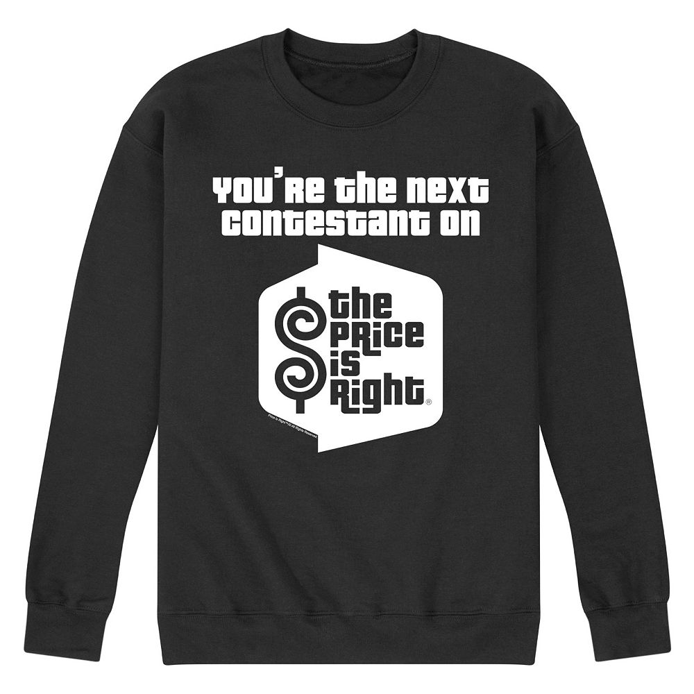 Men's The Price Is Right You're The Next Contestant Graphic Sweatshirt