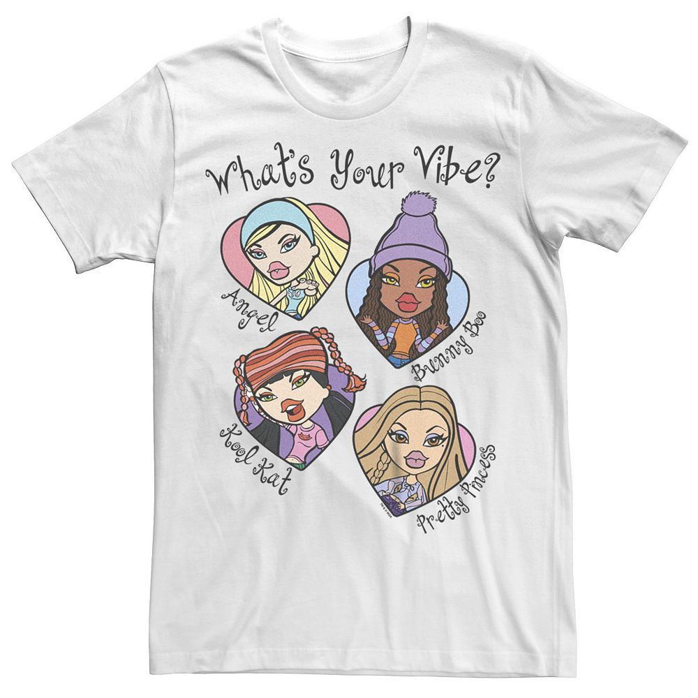 Juniors' Bratz Pick Your Vibe Boyfriend Graphic Tee