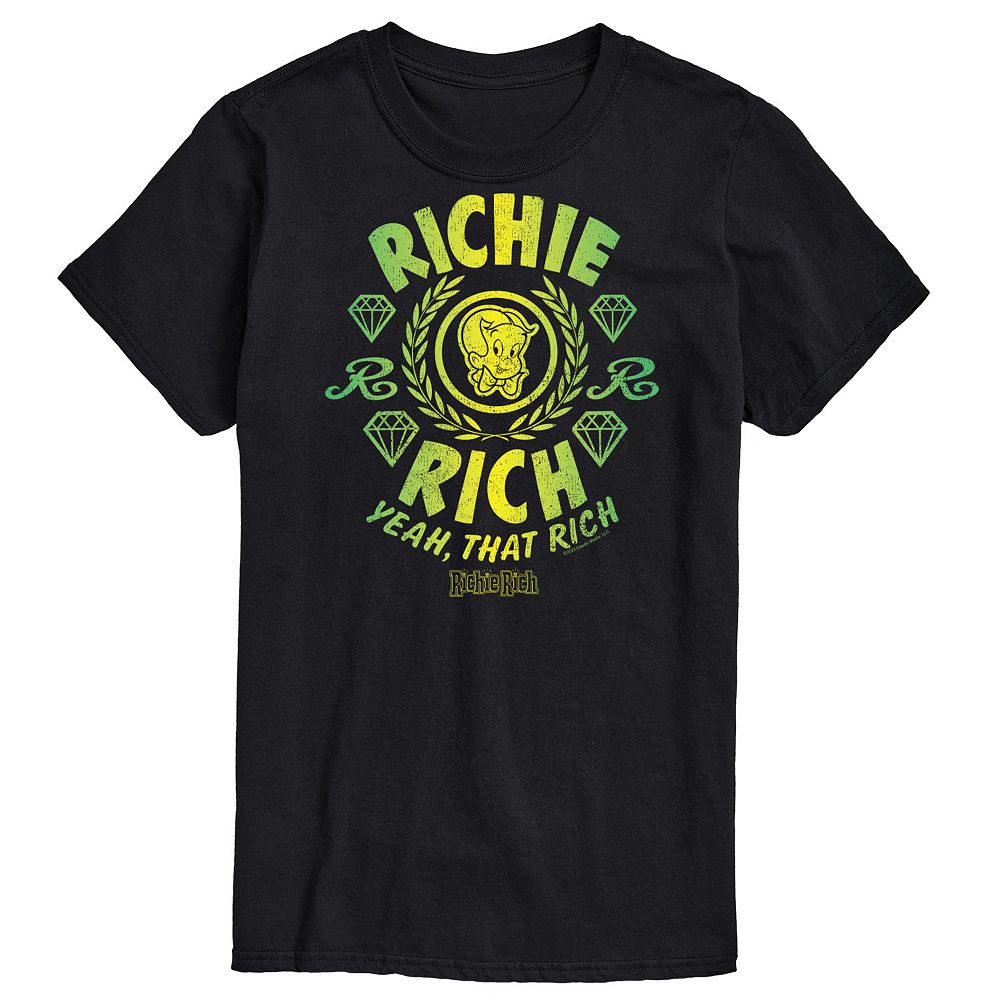 Big & Tall Richie Rich Yeah That Rich Graphic Tee