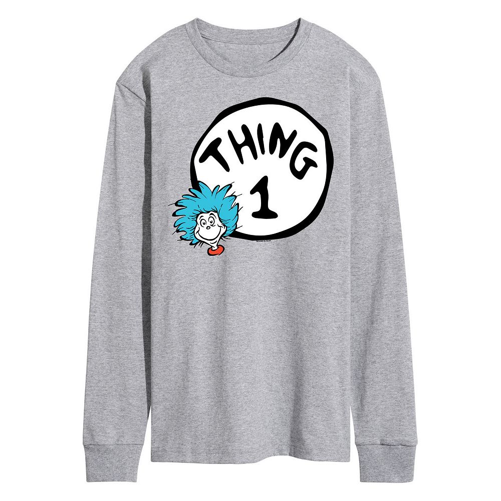 Men's Dr. Seuss Thing One Long Sleeve Graphic Tee