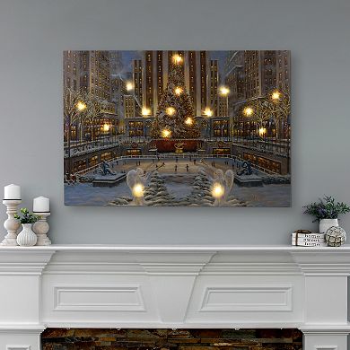 LED Light Up NYC Canvas