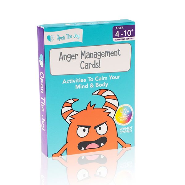 Open The Joy Anger Management Cards