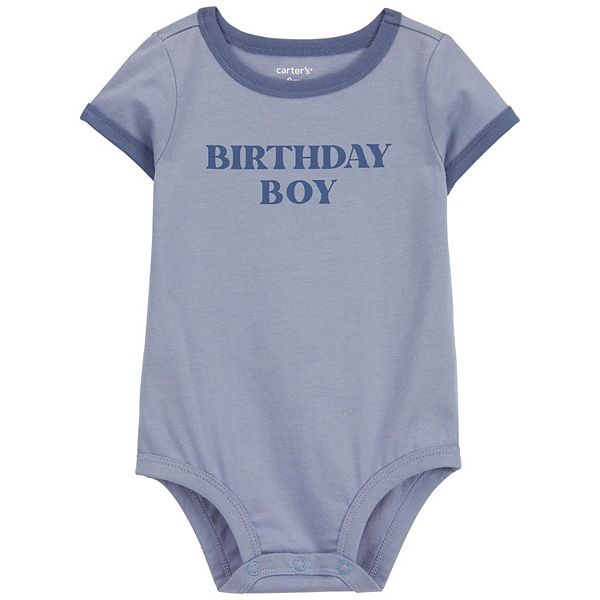 Baby Boy Carter's Birthday Boy Cotton Bodysuit