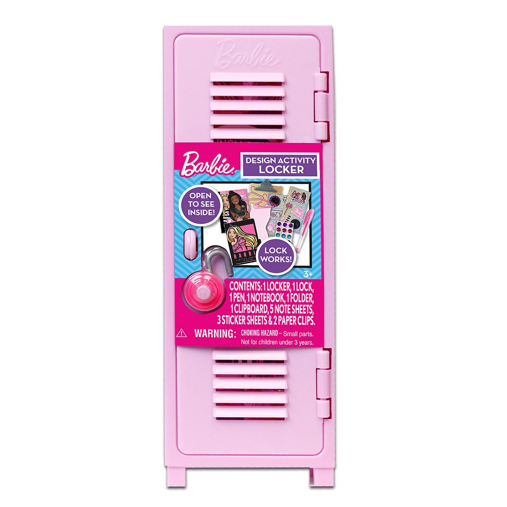 Barbie Design Activity Locker