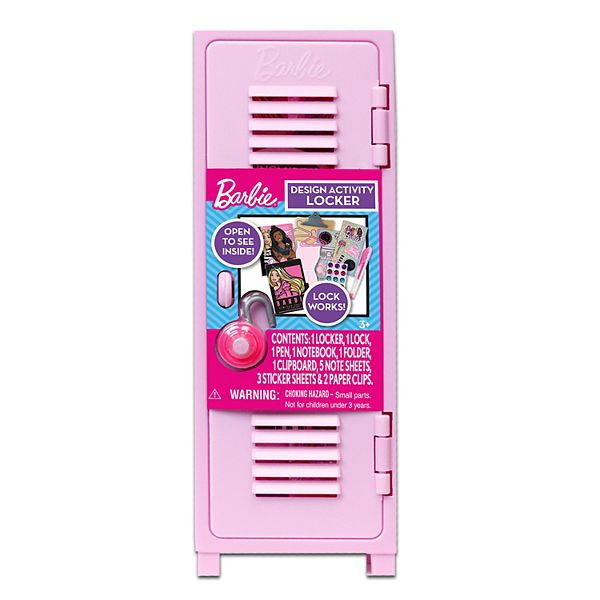 Barbie Design Activity Locker