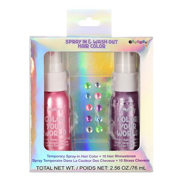 iScream Sparkle Hair Color & Rhinestones