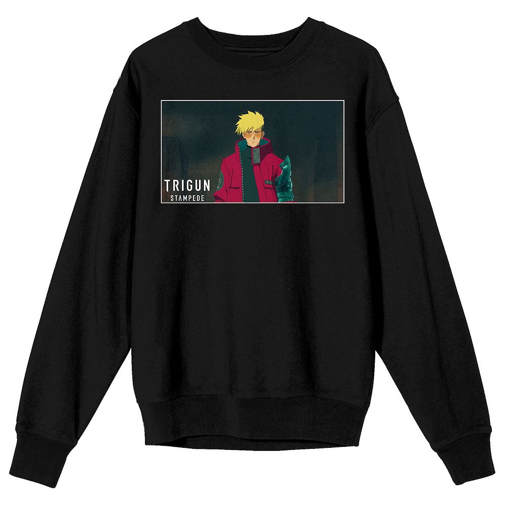 Men's Trigun Stampede Vash Screen Long Sleeve Graphic Tee