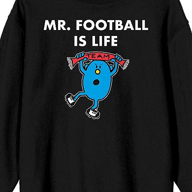 Men's Mr. Men And Little Miss Meme "Mr. Football is Life" Long Sleeve ...