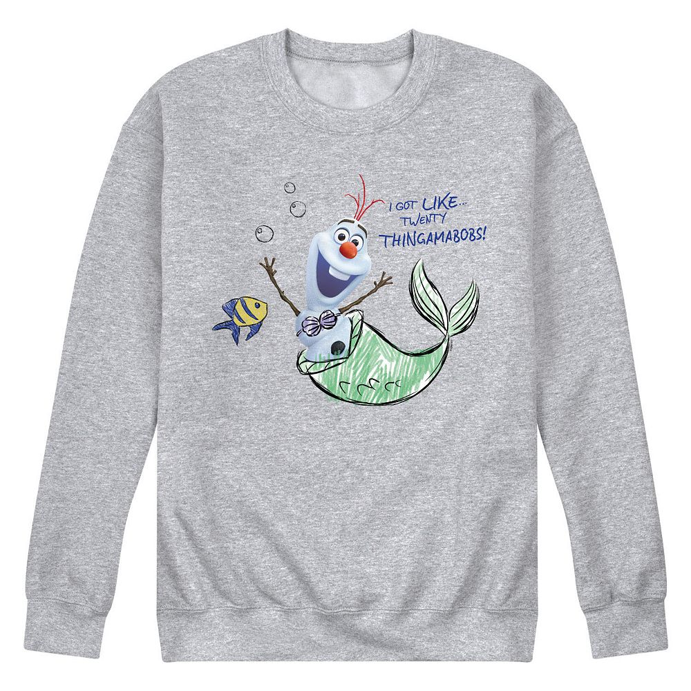 Disney's Frozen Men's Olaf Mermaid Graphic Sweatshirt