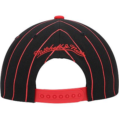 Men's Mitchell & Ness Black D.C. United Team Pin Snapback Hat