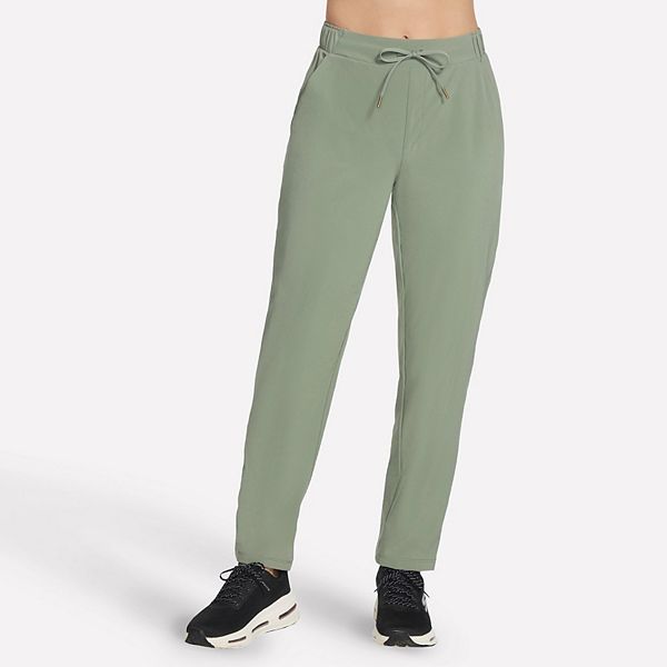 Women's Skechers® Slip-Ins Go Walk Commuter Pants - Agave Green (XX ...