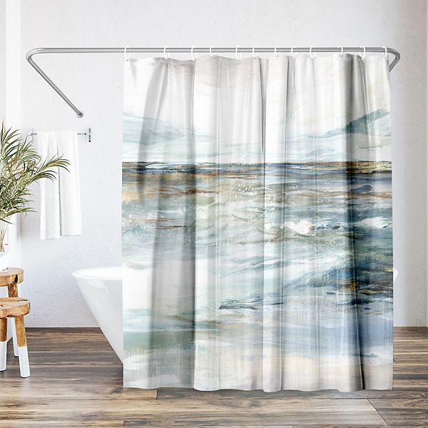 Americanflat Midnight Shower Curtain