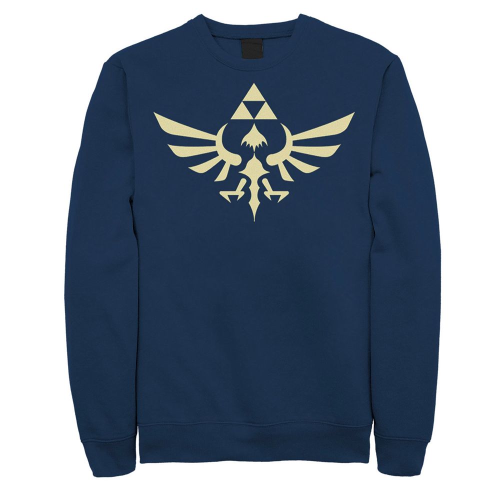Big & Tall Legend Of Zelda Skyward Sword Triumphant Triforce Graphic ...