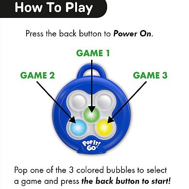 Buffalo Games Pop It Go Game