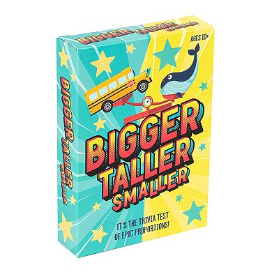 Professor Puzzle Bigger Smaller Taller