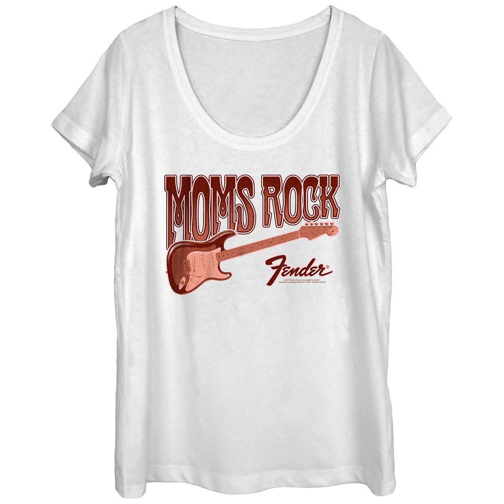 Juniors' Fender Moms Rock Graphic Tee