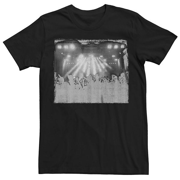 Men's Music Concert Lights Graphic Tee