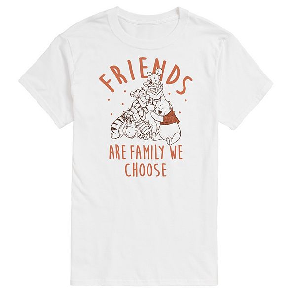 Disney's Winnie the Pooh Big & Tall Friends Family Graphic Tee