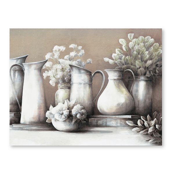 COURTSIDE MARKET Still Life Canvas Wall Art