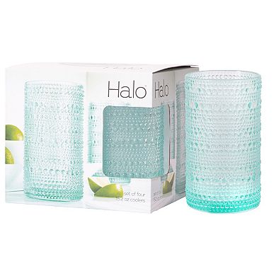 Home Essentials Halo 4-Piece High Ball Glass Set