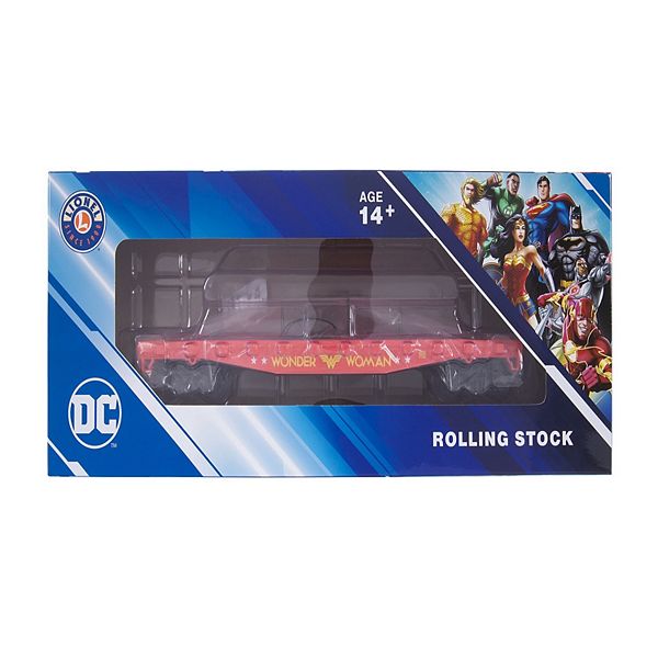 DC Comics Wonder Woman Invisible Jet Flatcar Train Car