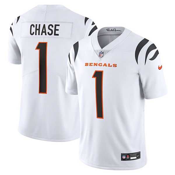 Men's Nike Ja'Marr Chase White Cincinnati Bengals Vapor Untouchable ...