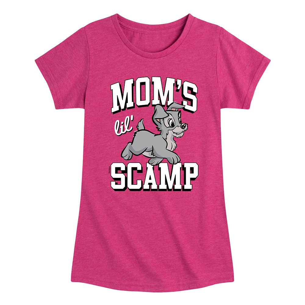 Disney's Lady and the Tramp Girls 7-16 Mom's Lil' Scamp Graphic Tee