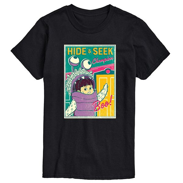 Disney's Monsters Inc. Big & Tall Boo Hide Seek Graphic Tee