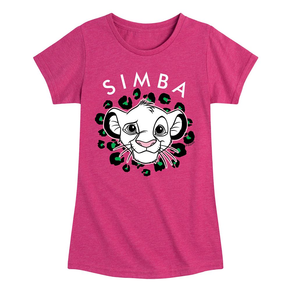 Disney's Girl Long Sleeve Lion King Simba Tee
