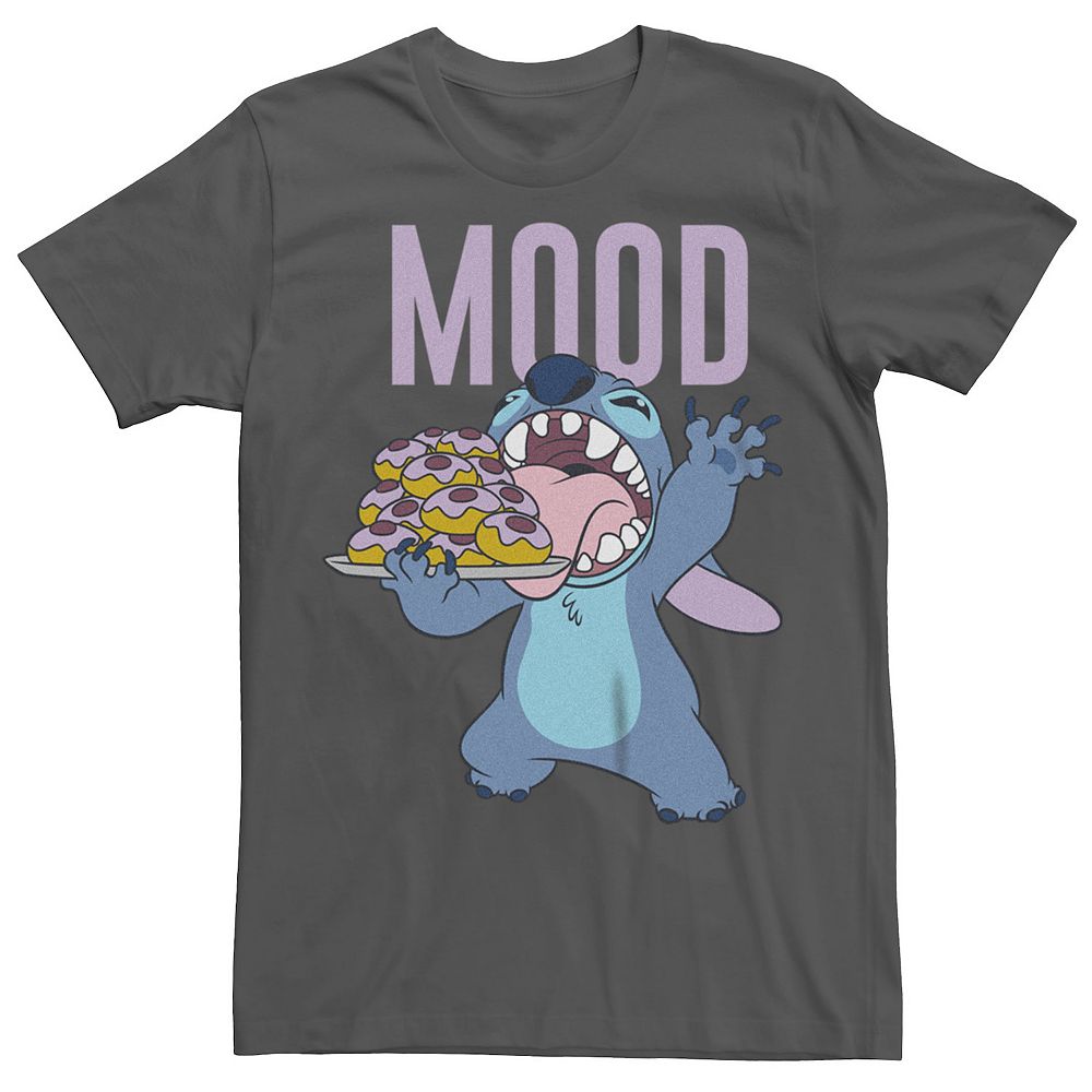 Disney's Lilo & Stitch Juniors' Mood Pastries Boyfriend Graphic Tee