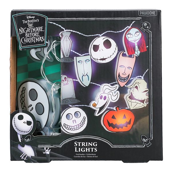 Disney's The Nightmare Before Christmas String Lights by Paladone ...