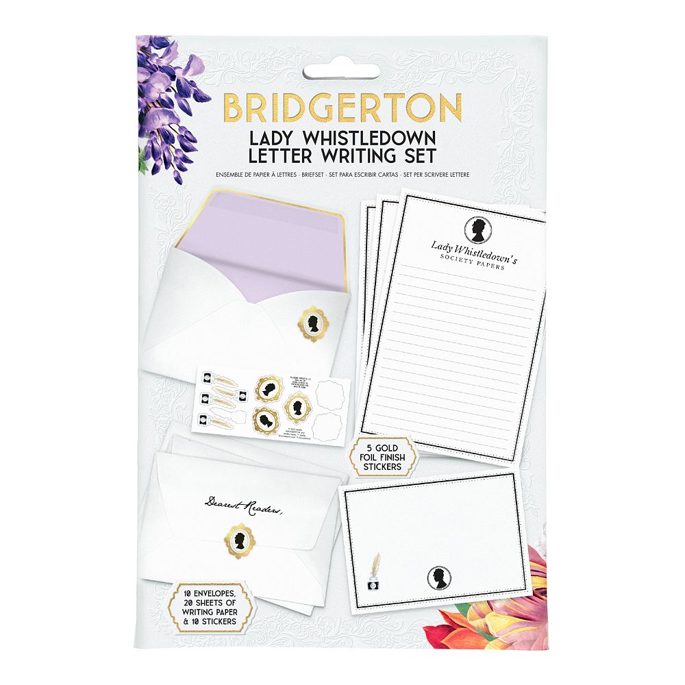 Paladone Bridgerton Letter Writing Set