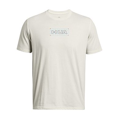 Men's Under Armour Elevation Map Logo Short Sleeve Graphic Tee