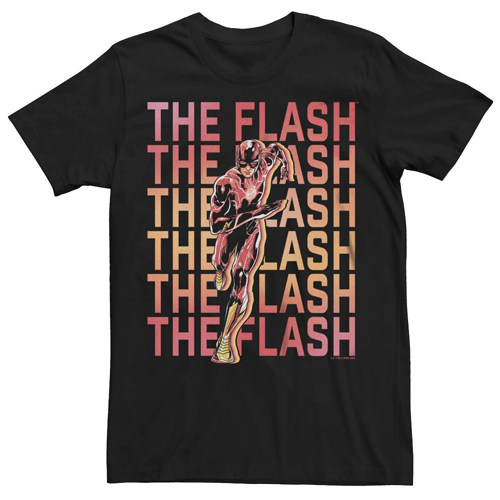 Men's The Flash Word Stacked Graphic Tee