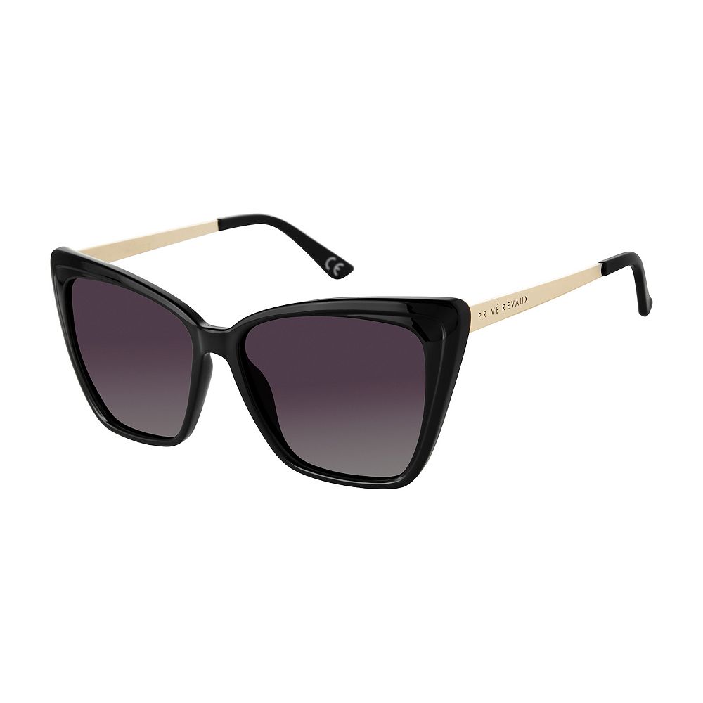 Women's PRIVE REVAUX SP100874 West Palm Cat Eye Polarized Sunglasses