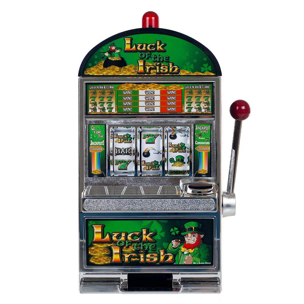 Trademark Global Poker Slot Machine Bank Toy