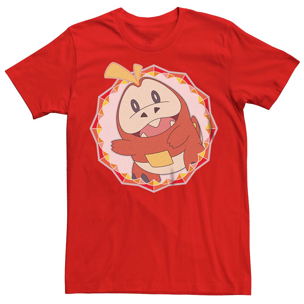 Men's Pokémon Fire Croc Fuecoco Tee