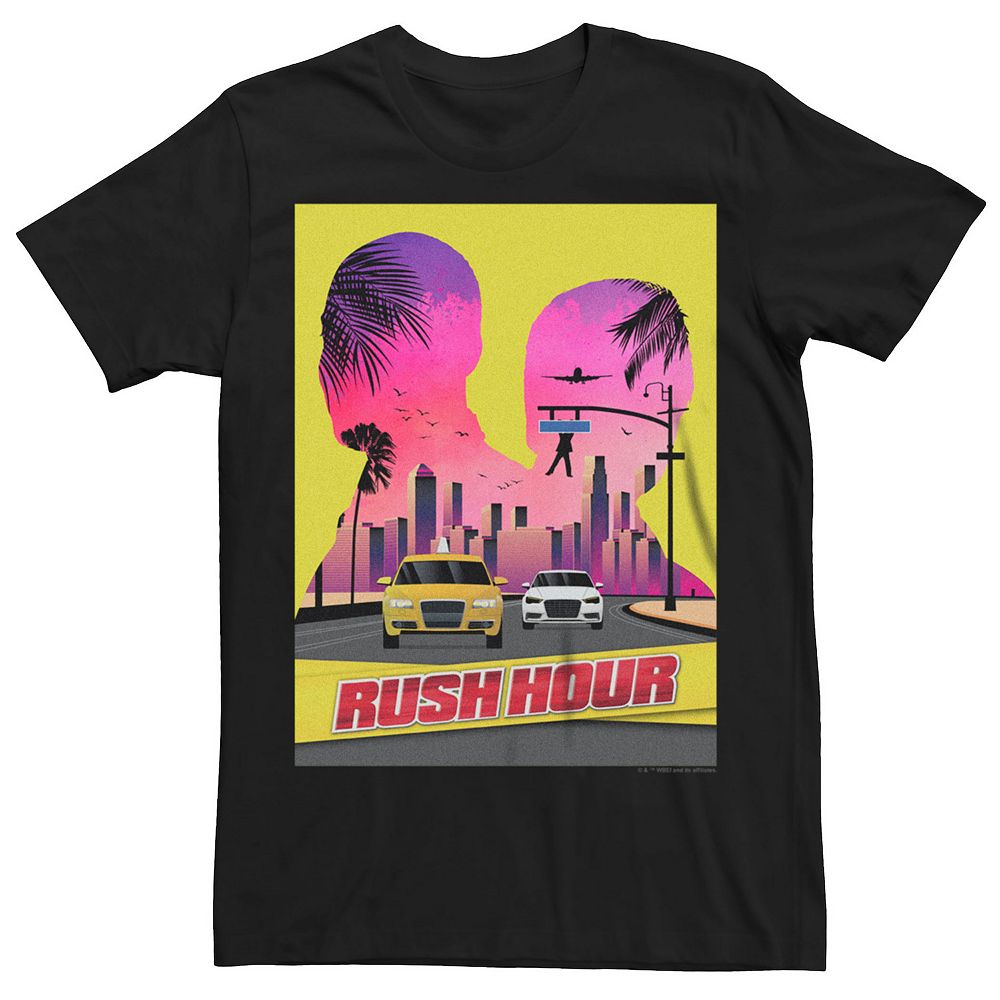 Men's WB The 100 Rush Hour Silhouettes Graphic Tee