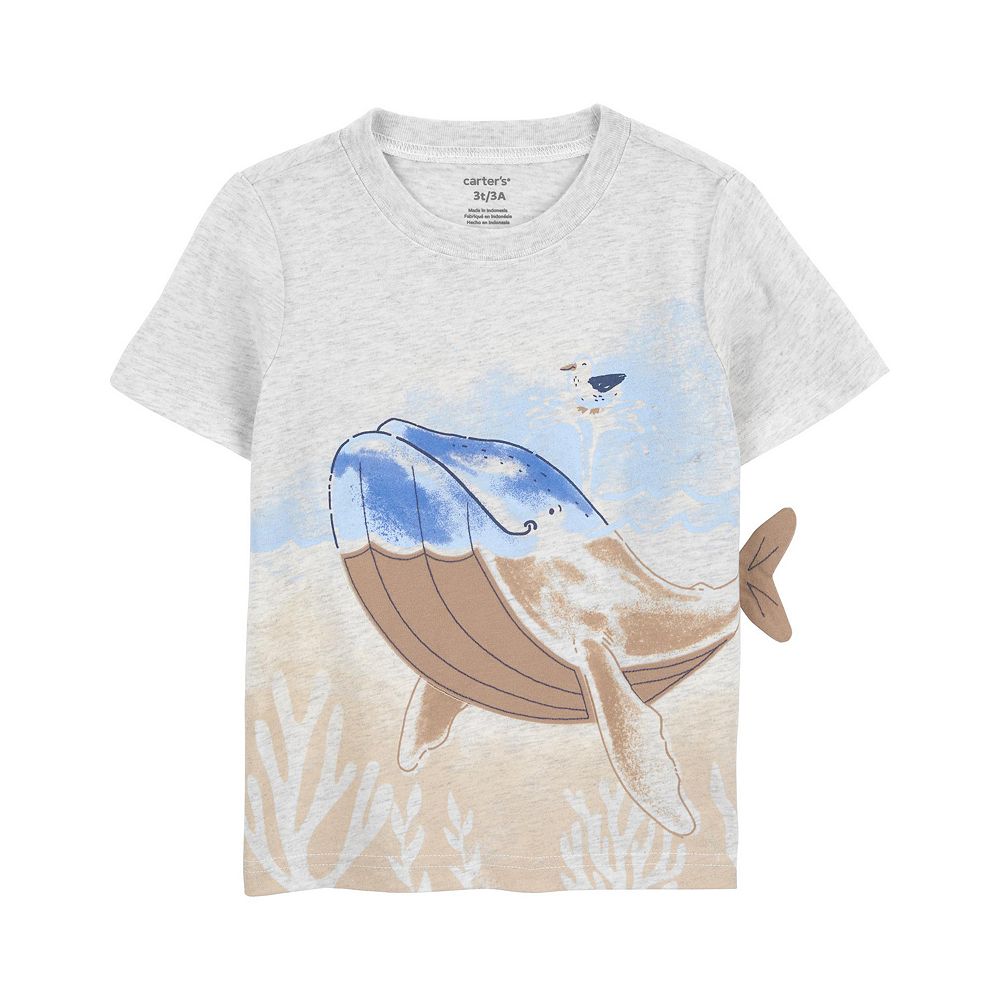 Toddler Boy Carter's Whale-Print Graphic Tee