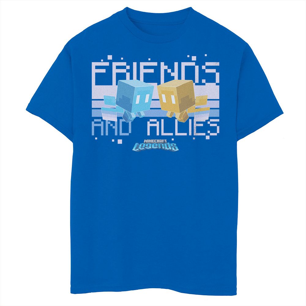 Boys 8-20 Minecraft Legends Fairies Friends & Allies Graphic Tee