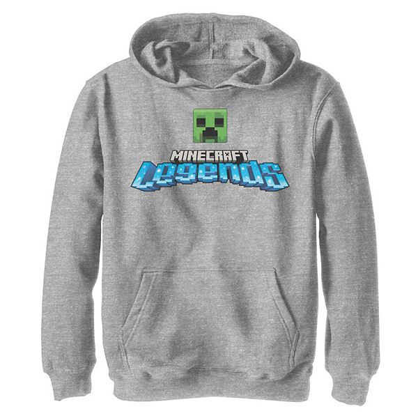 Boys 8-20 Minecraft Legends Title Logo Hoodie
