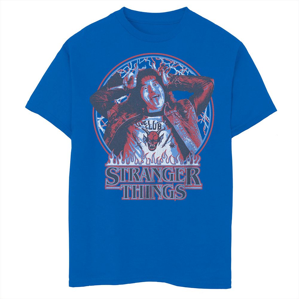 Boys 6-20 Stranger Things Eddie Munson Hellfire Club Graphic Tee