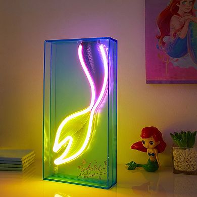 Disney's The Little Mermaid Neon LED Lamp Table Decor by Idea Nuova