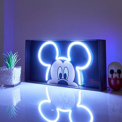 Disney's Mickey Mouse Neon LED Lamp Table Decor by Idea Nuova