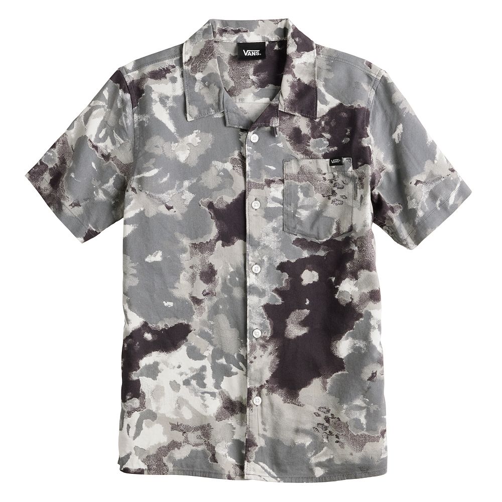 Boys 8-20 Vans Button Down Woven Shirt