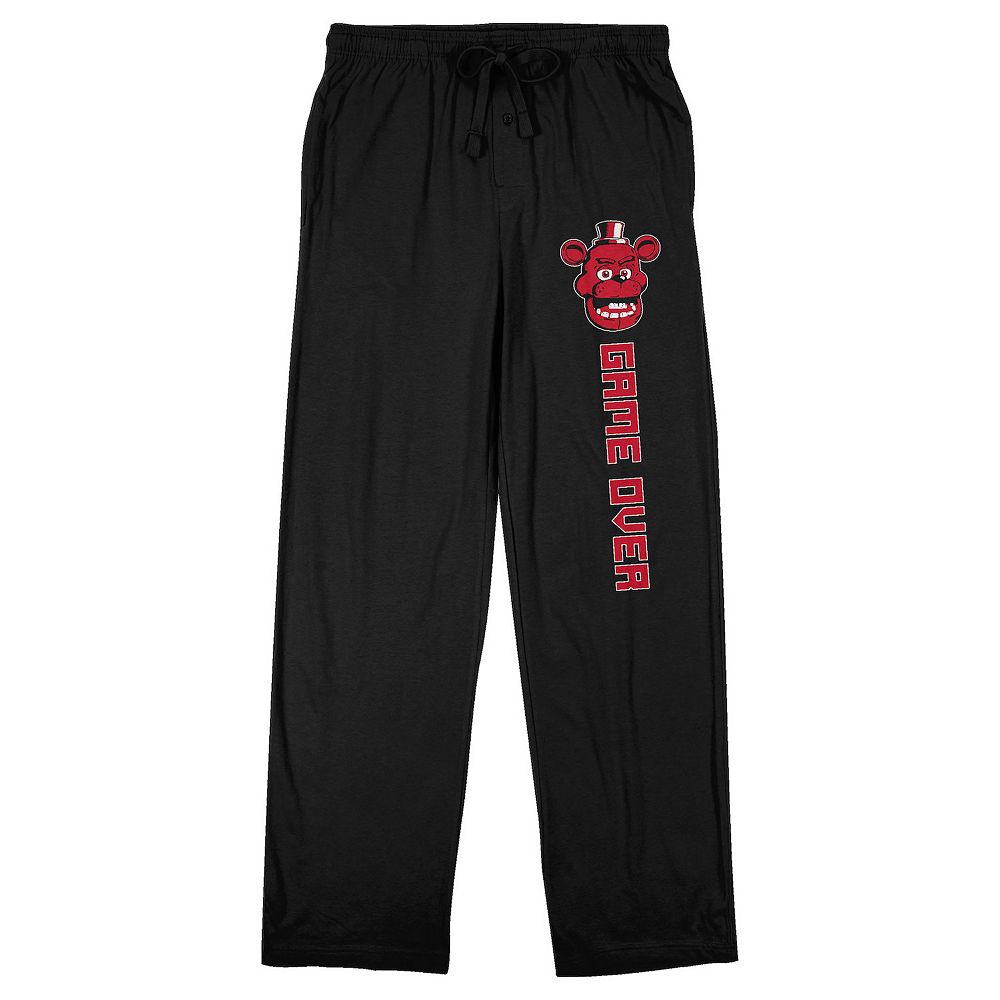 Men's Five Nights At Freddy's Game Over Pajama Pants
