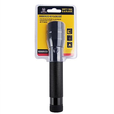 DIRTY DOG Rubber HD Flashlight