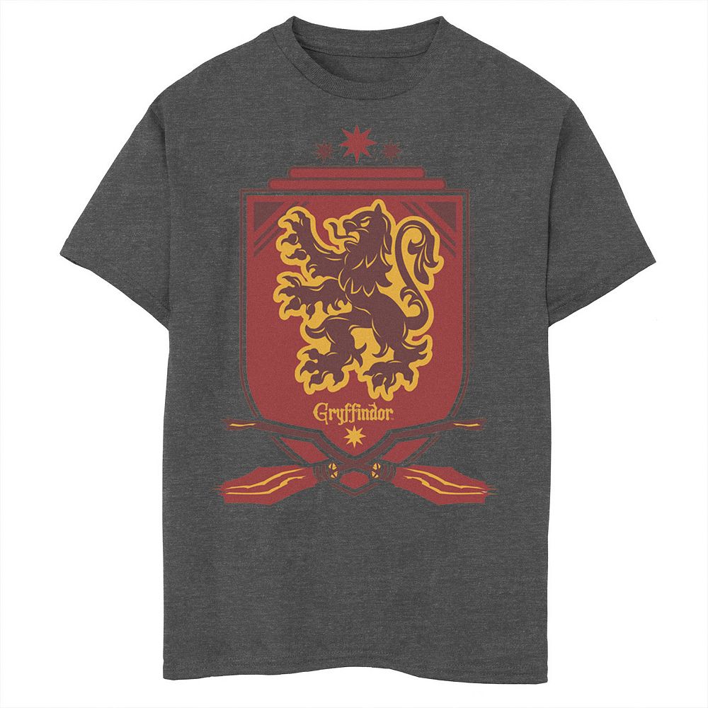 Boys 8-20 Harry Potter Gryffindor Quidditch Shield Husky Tee
