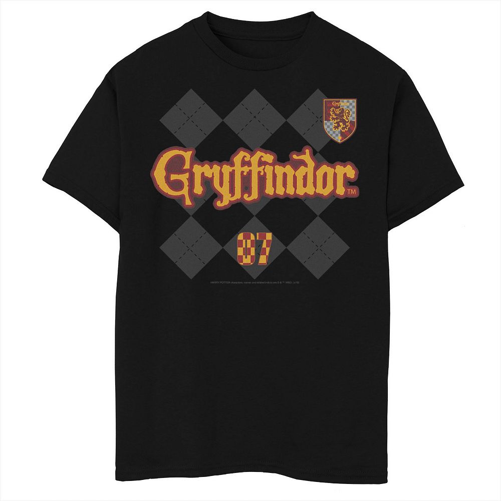 Boys 8-20 Harry Potter Gryffindor Pride Plaid 07 Husky Tee